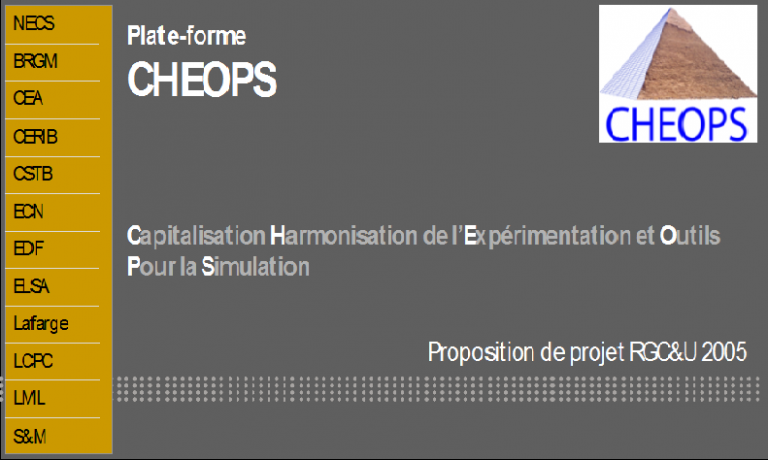 Plateforme CHEOPS - necs
